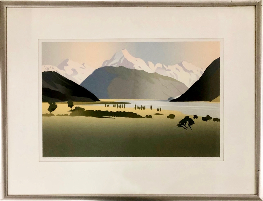 Malcolm Warr | Mt Cook from Glentanner | MutualArt