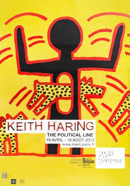 Keith Haring | Poster Mam Paris 2013 (2013) | MutualArt