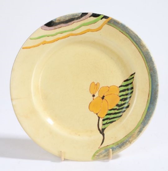 Clarice Cliff | Lodore pattern plate | MutualArt