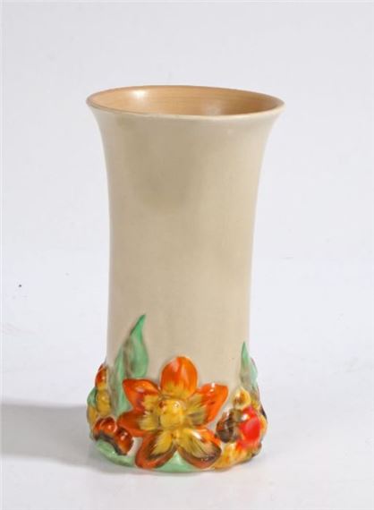 Clarice Cliff | My Garden pattern vase | MutualArt