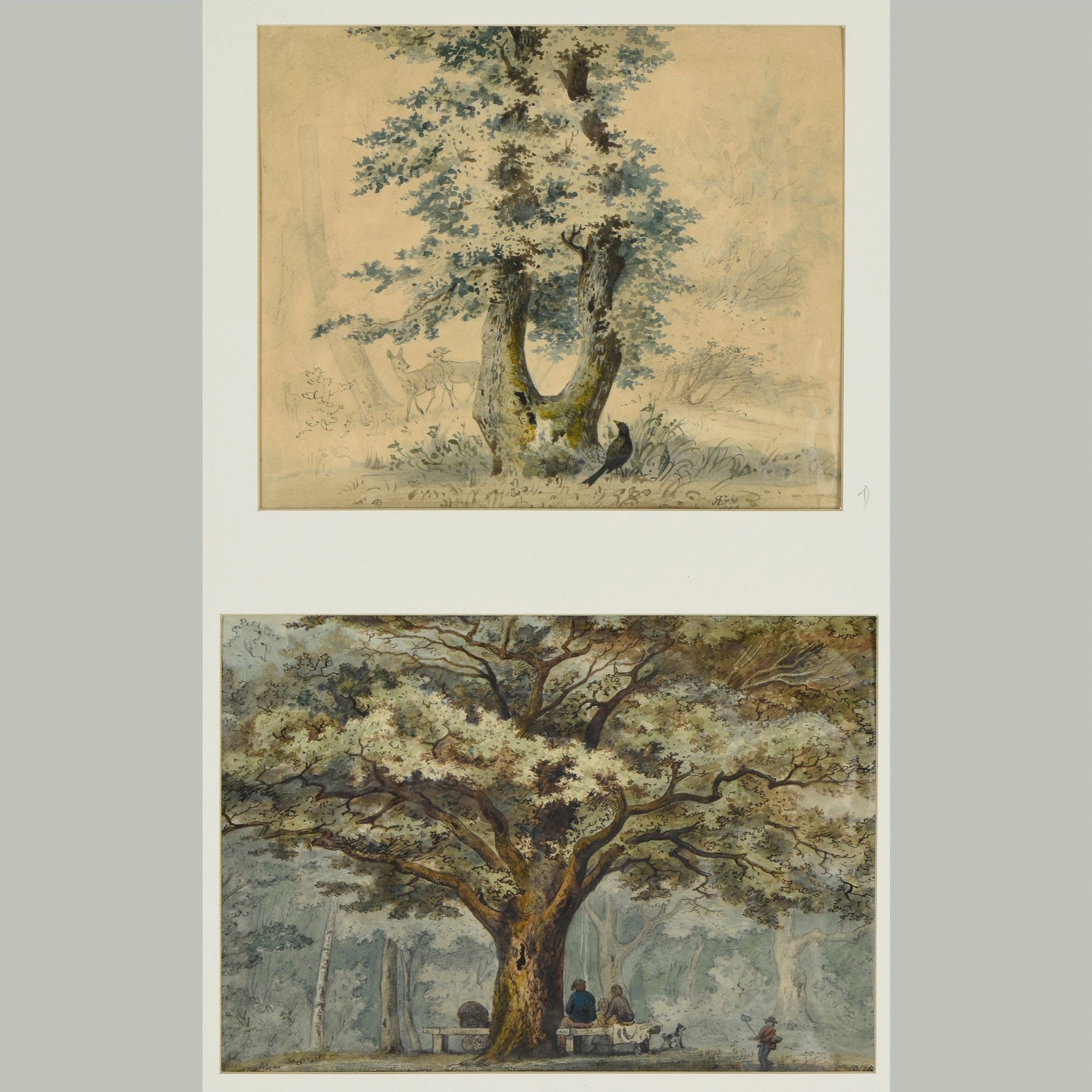 Karl August Robert Erbe | Baumstudien (1868) | MutualArt