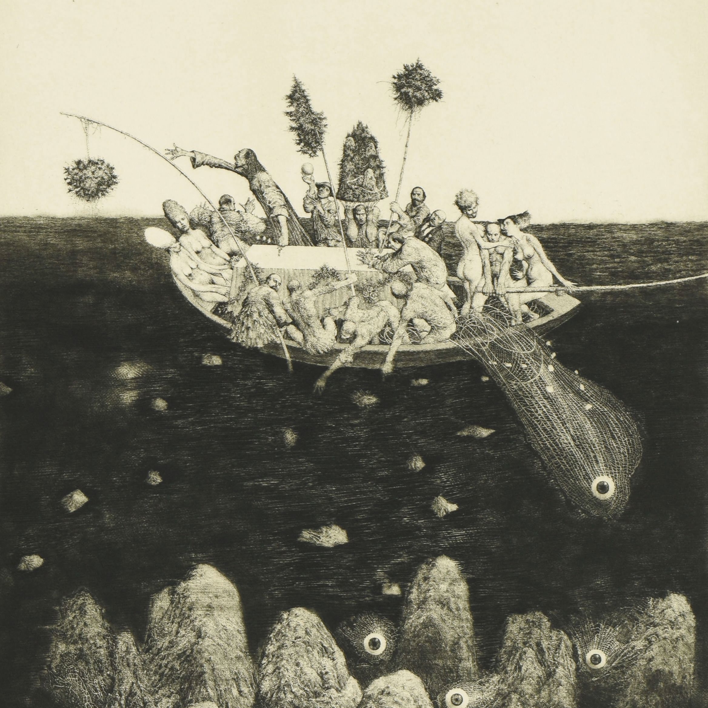 Albin Brunovsky | Das Narrenschiff (1982 - 1983) | MutualArt