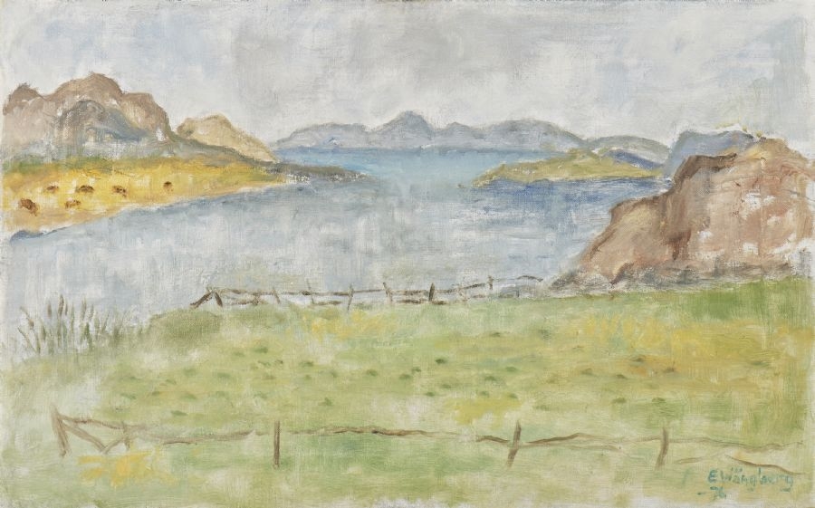 Ellen Wängberg | Vid Hakefjorden (1976) | MutualArt