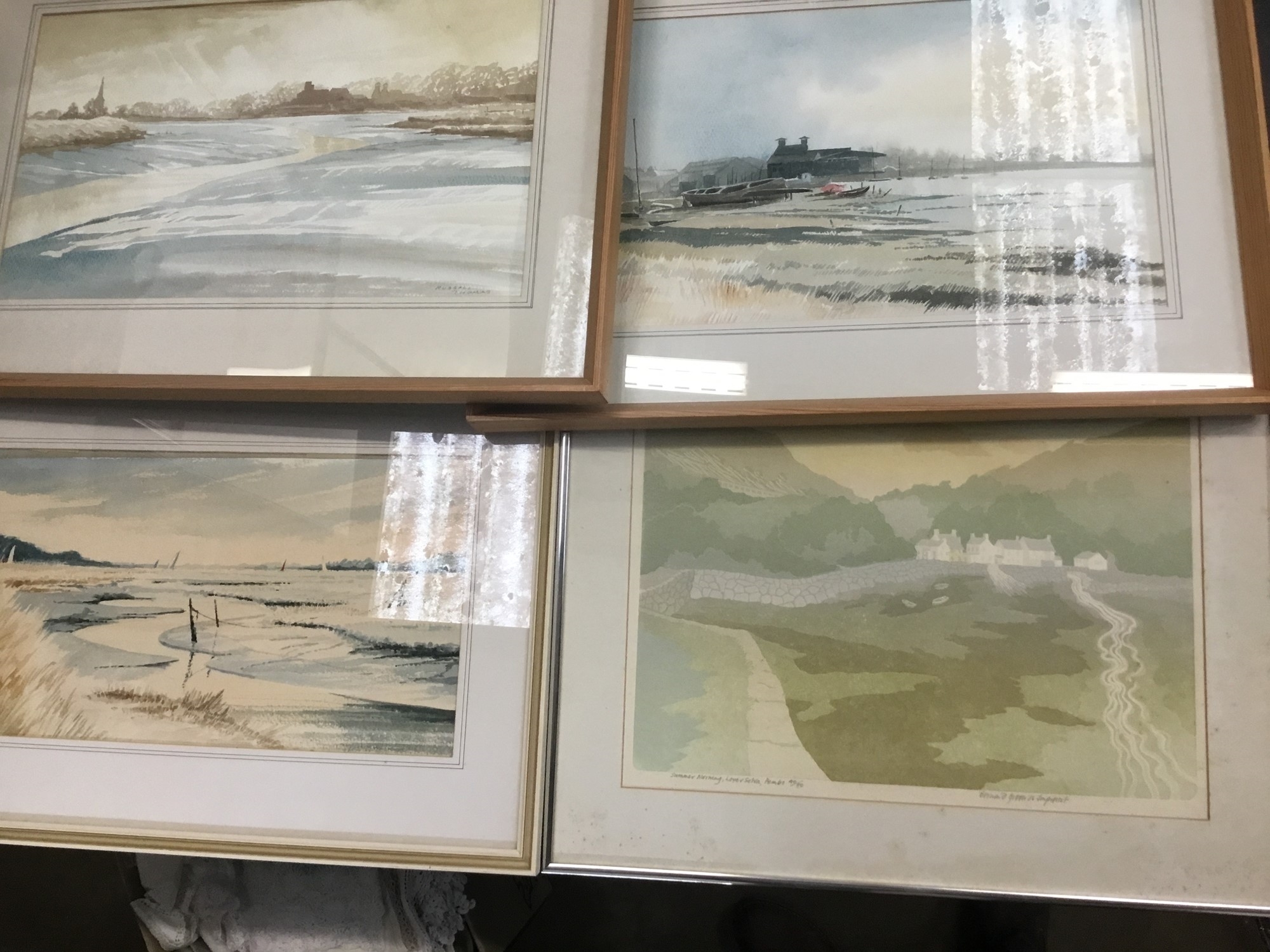 Bernard Leslie Green | Bernard Green signed impressit colour print ...