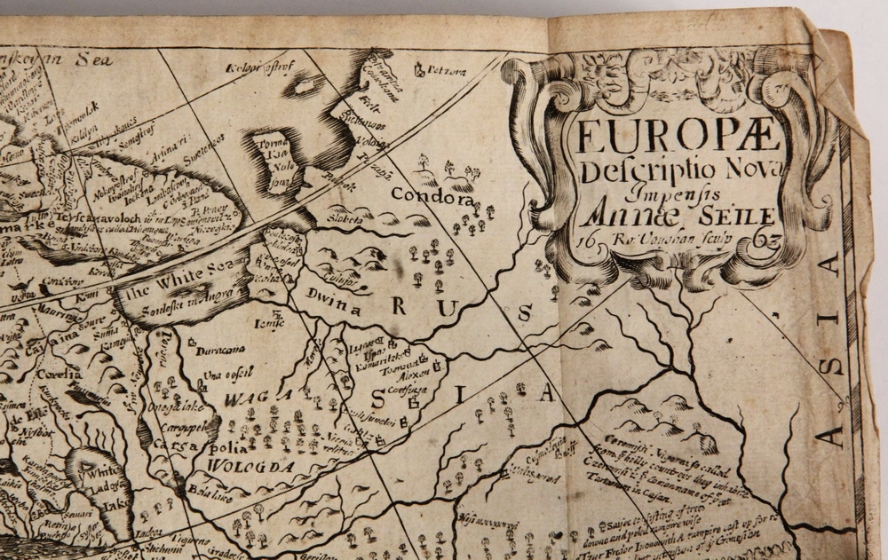 Unknown | RARE 17TH C GEOGRAPHY BOOK - Peter Heylen; Cosmography (17 ...