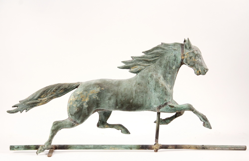 Ethan Allen | WEATHERVANE - Ethan Allen Full-Body Running Horse in ...