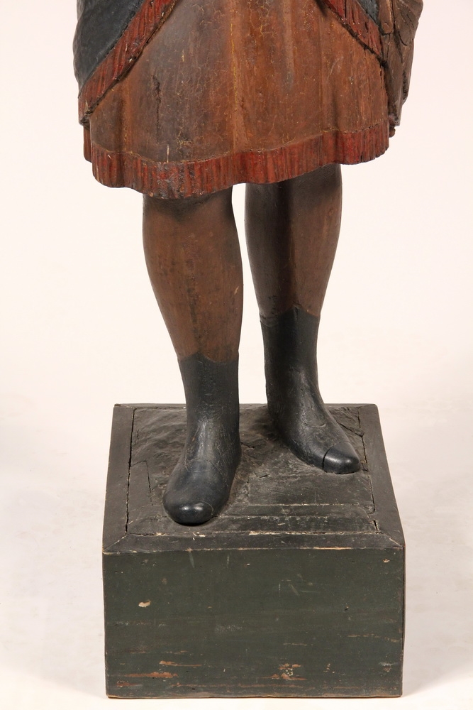 Samuel Anderson Robb | CIGAR STORE INDIAN - Magnificent American Folk ...