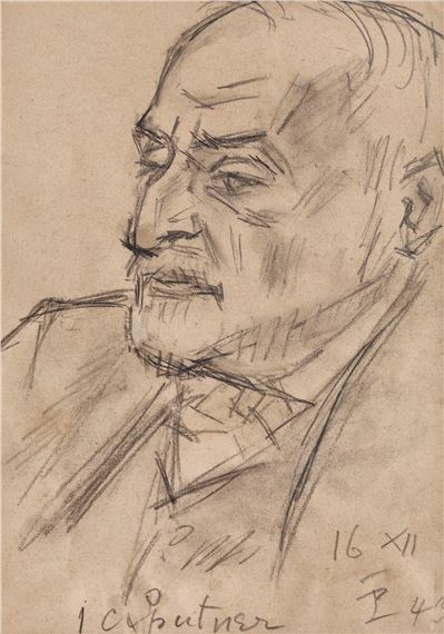 Theodor Pallady | Portrait of the collector Lazăr Munteanu (1943 ...