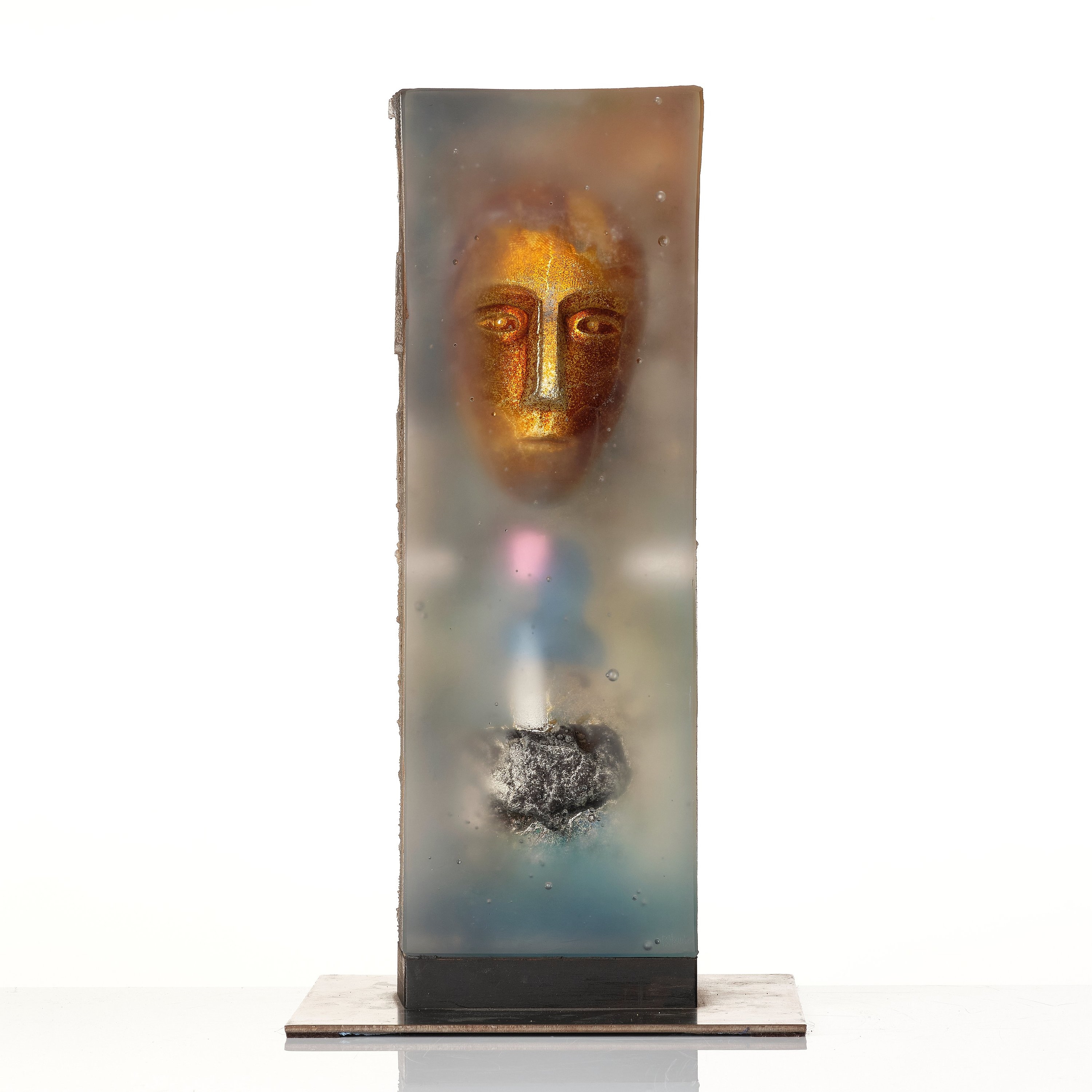 Bertil Vallien | A unique cast glass sculpture | MutualArt