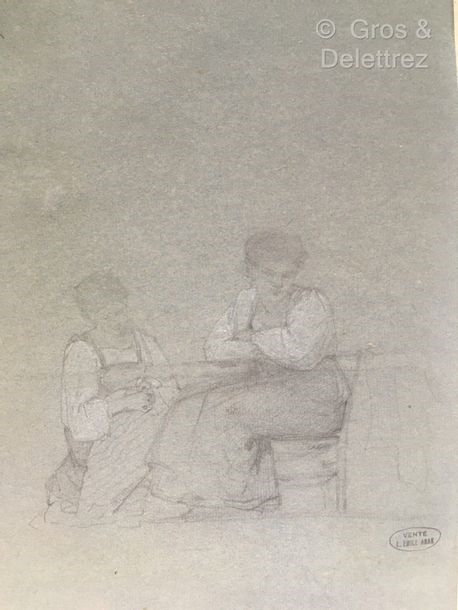 Louis-Emile Adan | The seamstresses | MutualArt