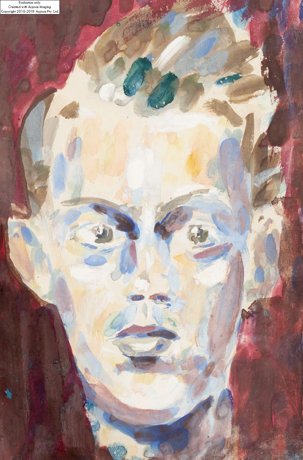 Edward Krasinski | Self-portrait | MutualArt