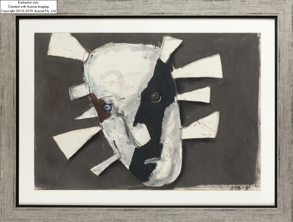 Stasys Eidrigevicius | Mask (1993) | MutualArt