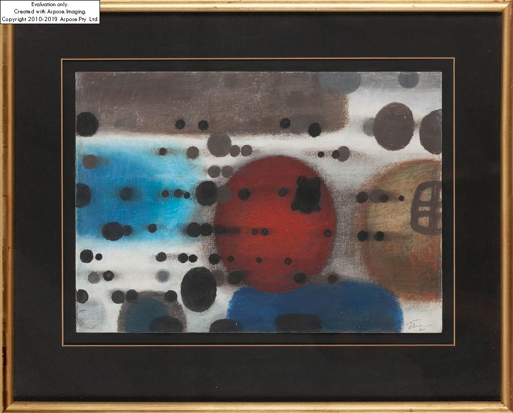 Jan Tarasin | Red sun (1990) | MutualArt