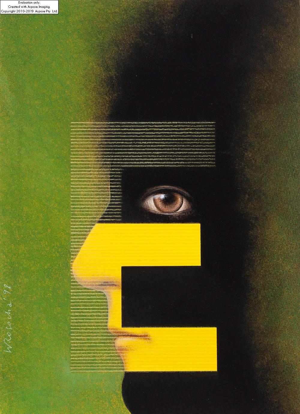 Wieslaw Rosocha | From the series Alfabet (1998) | MutualArt