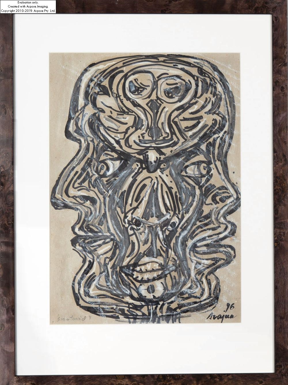 Józef Szajna | Worldviewer (1996) | MutualArt