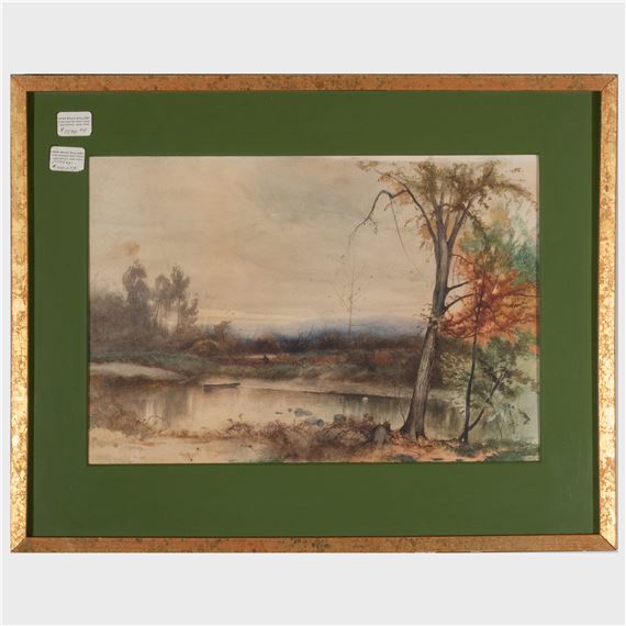 Arthur Parton | Pond Landscape | MutualArt