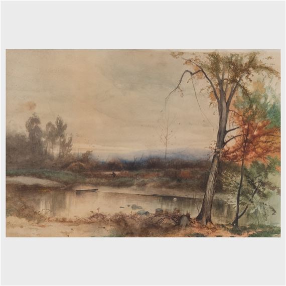 Arthur Parton | Pond Landscape | MutualArt