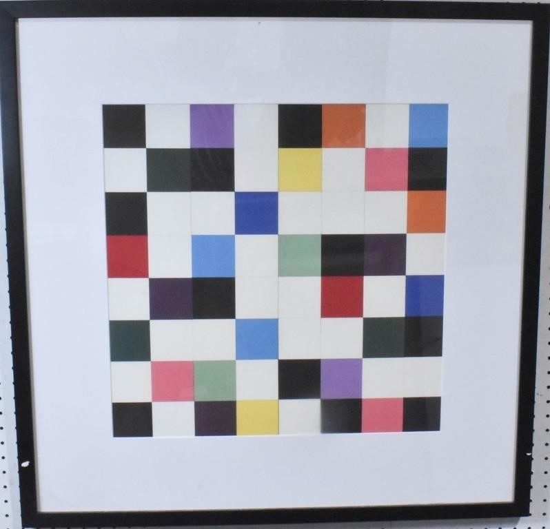 Ellsworth Kelly | Colors of Large Wall | MutualArt