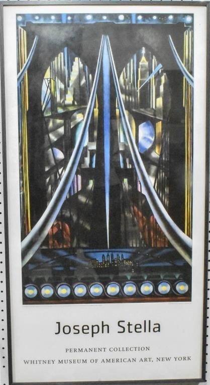 Joseph Stella | Exhibit poster | MutualArt