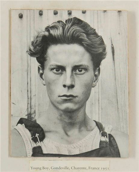 Paul Strand | Young Boy, Gondeville, France (1951) | MutualArt