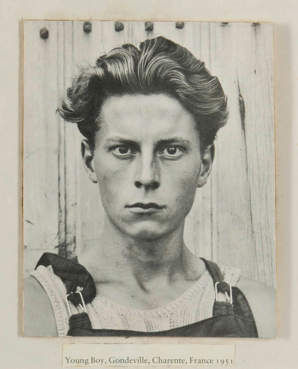 Paul Strand | Young Boy, Gondeville, France (1951) | MutualArt