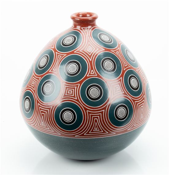 Helio Gutierrez | GEOMETRIC POTTERY | MutualArt