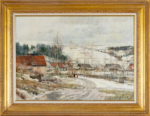 Josef Procházka | WINTER SCENE | MutualArt