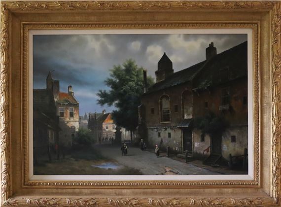 David Ronald | DUTCH STREET SCENE | MutualArt