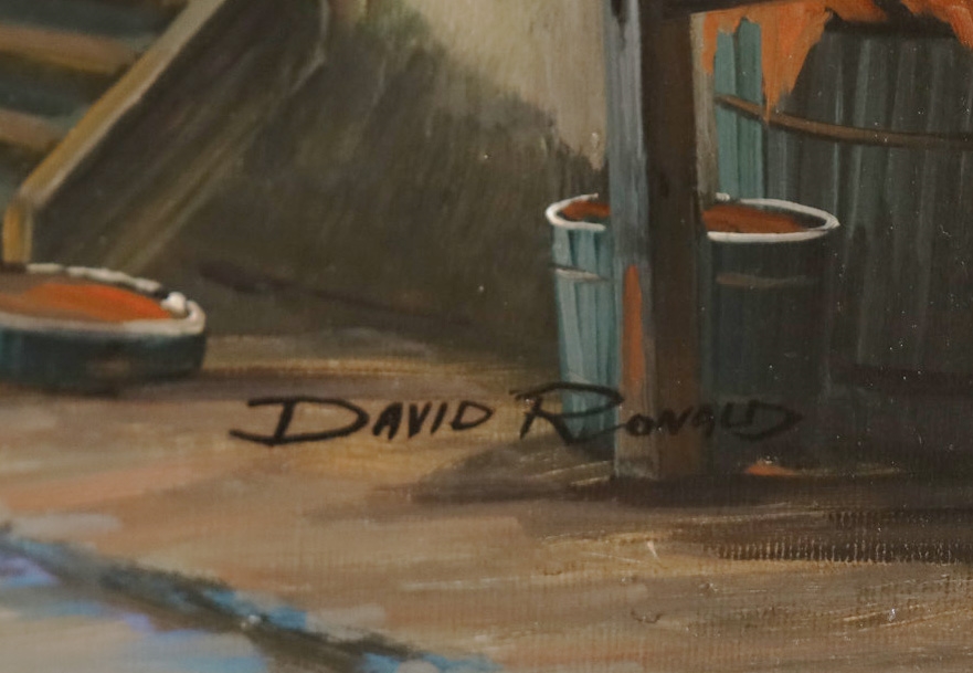 David Ronald | DUTCH STREET SCENE | MutualArt