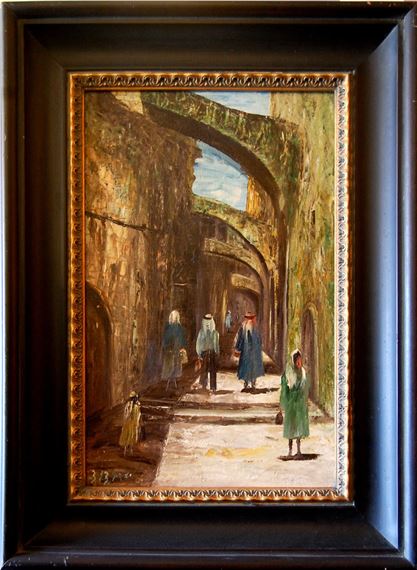 David Yakov | Orientalist Scene - Jerusalem | MutualArt