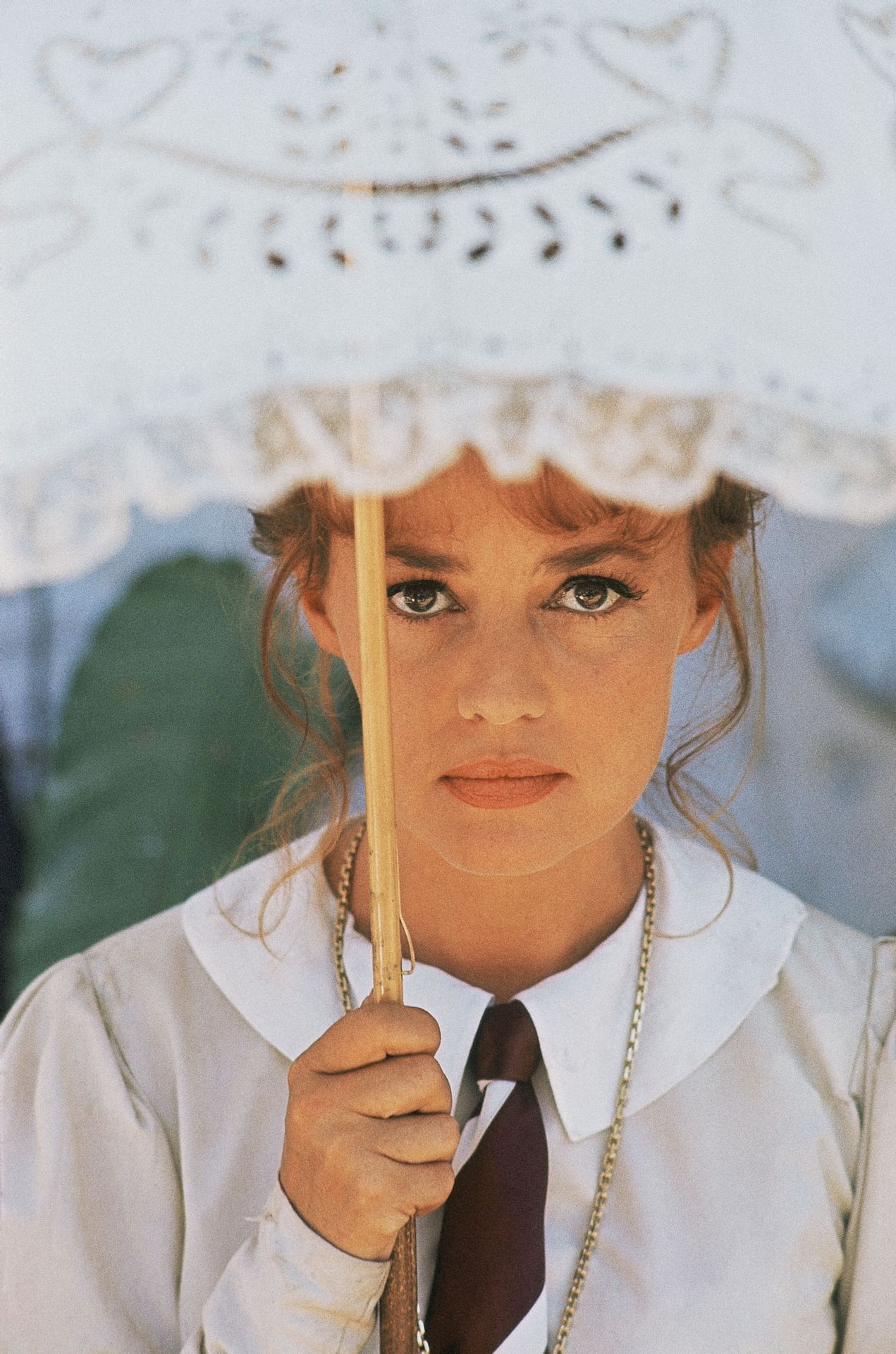 Ralph Crane | Close-up of the actress Jeanne Moreau during the shooting ...