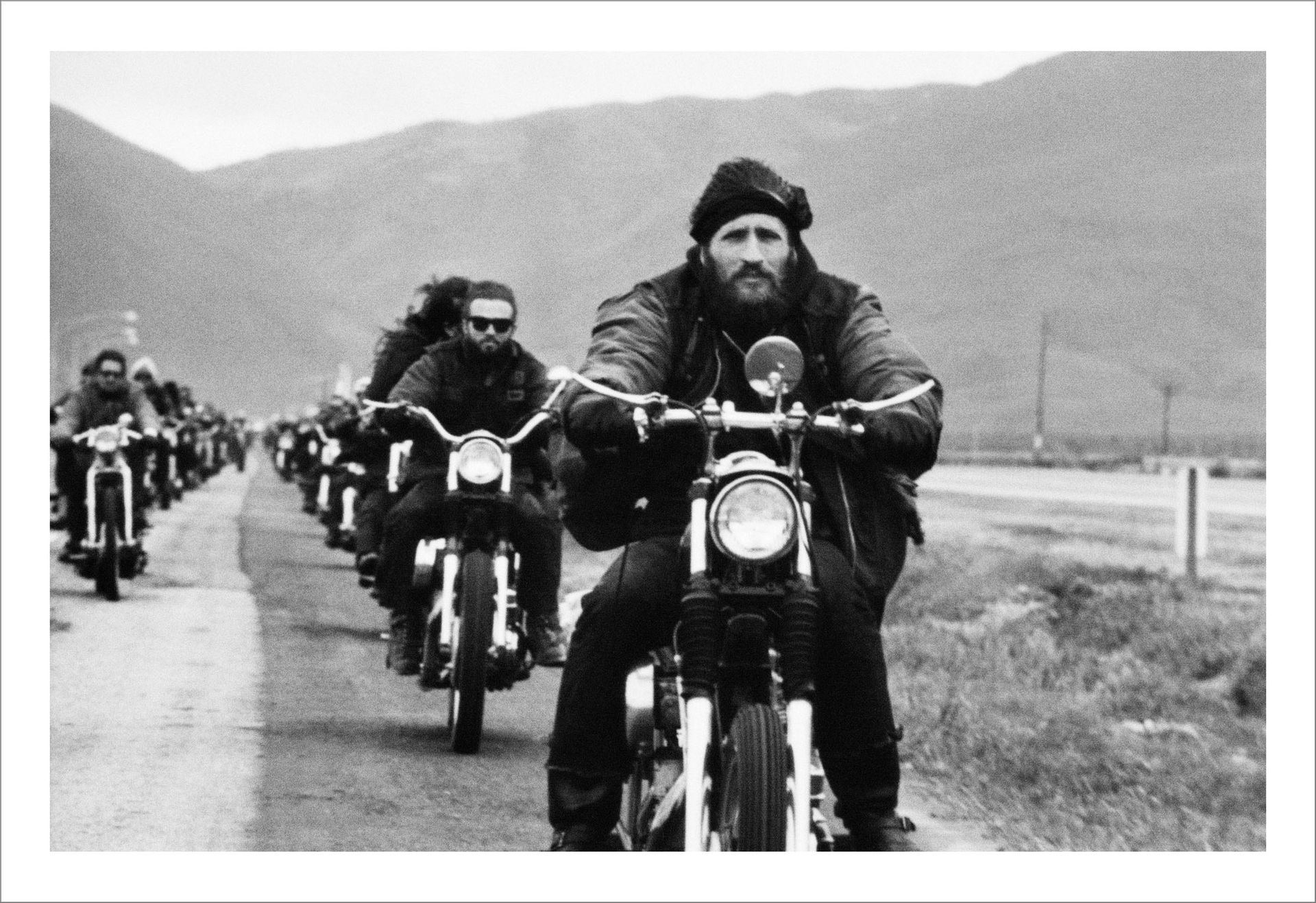 Bill Ray | Members of the Hells Angels on their motorcycles in ...