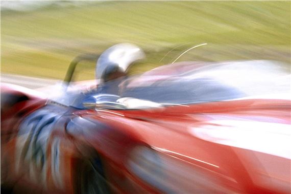Bill Eppridge | Driver Sam Posey testing a Ferrari racing prototype ...