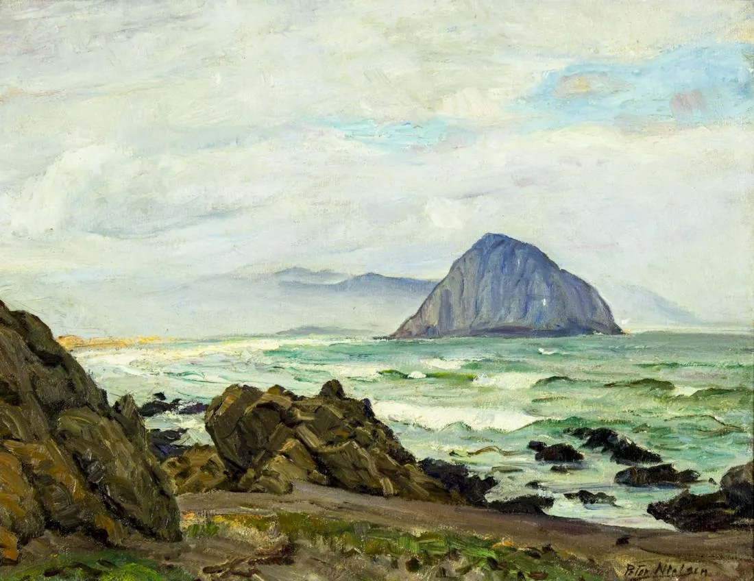 Peter Nielsen | Seascape - Rocky Shore | MutualArt