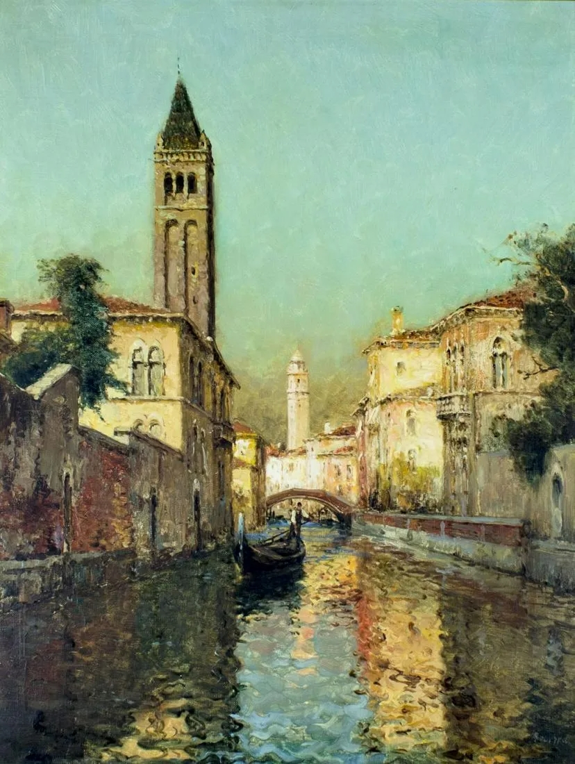 Antoine Bouvard | Cityscape - Venice | MutualArt