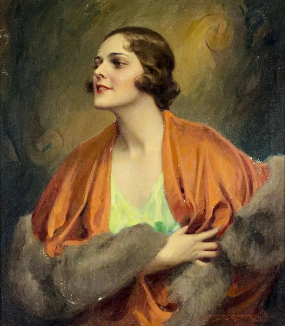 Charles Bosseron Chambers | Portrait of Lady | MutualArt