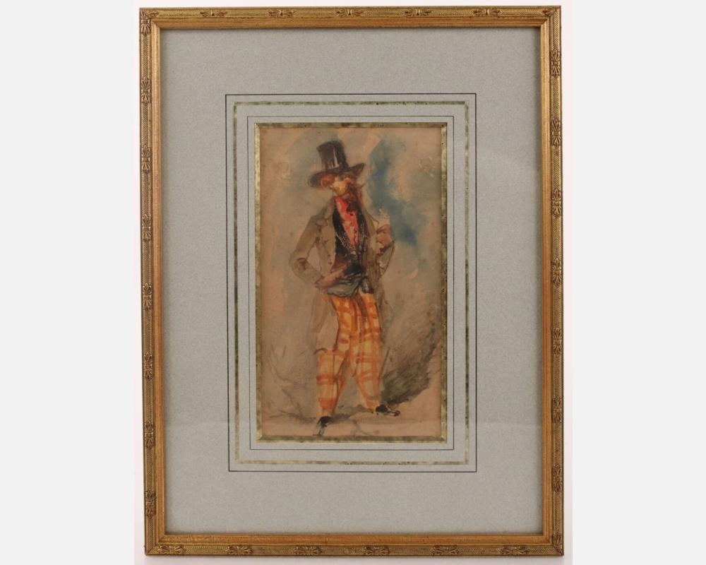 Constantin Guys | Portrait de dandy | MutualArt