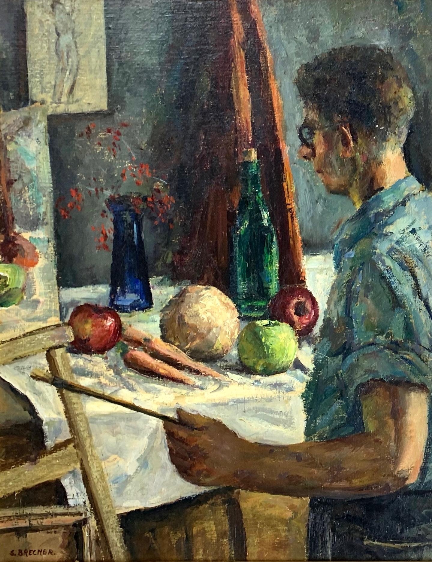 Samuel Brecher | Self-Portrait | MutualArt