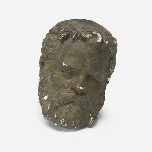 Richard Bock | cast of a portrait bust from the Schiller Theater ...