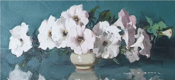 Alan Douglas Baker | Petunias (1914) | MutualArt