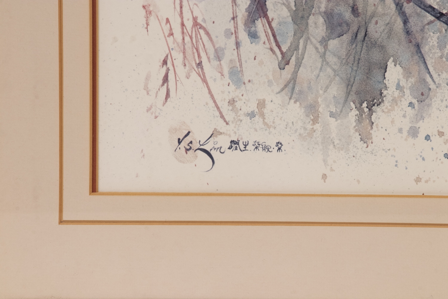 Y. S. Lim | Two Studies of Songbirds on Flowering Branches | MutualArt