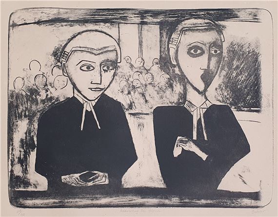 Robert Dickerson | Addressing the Bench | MutualArt