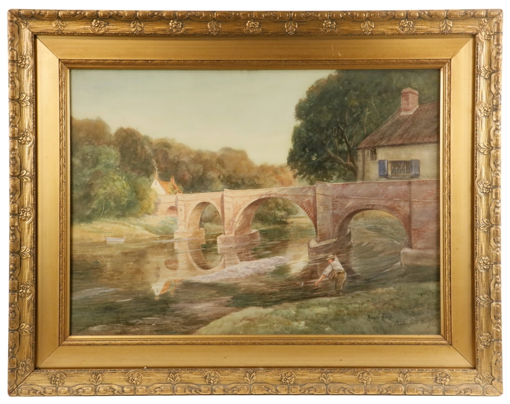 Alfred Addy | Leaderfoot Bridge | MutualArt