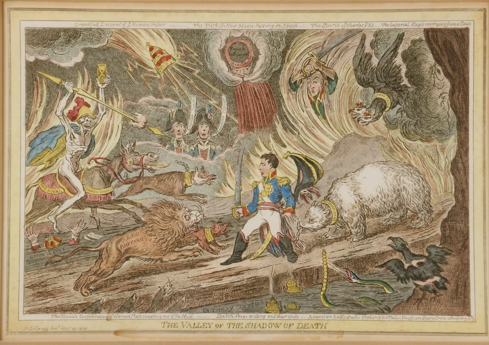 James Gillray | (2) Napoleonic Era Political Cartoons: The Valley of ...