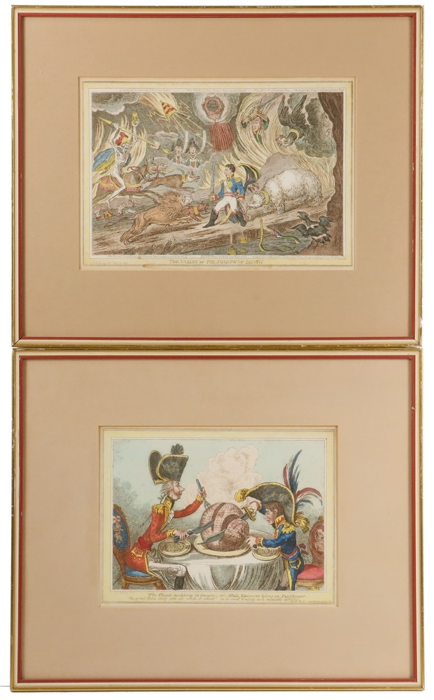 James Gillray | (2) Napoleonic Era Political Cartoons: The Valley of ...