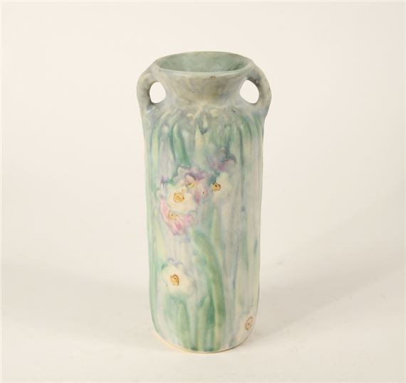 Weller Pottery | Collection of (4) Weller Art Pottery Double-Handle ...