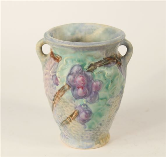 Weller Pottery | Collection of (4) Weller Art Pottery Double-Handle ...