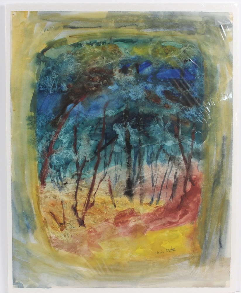 Chris Ritter | Expressionist Forest | MutualArt