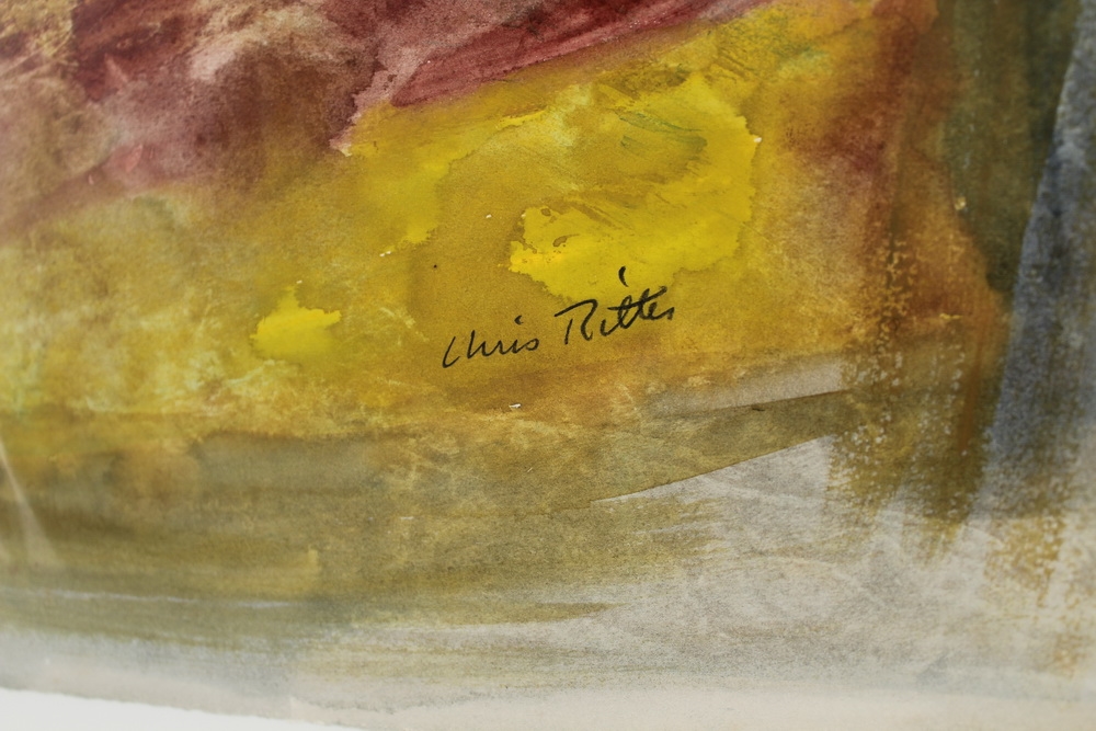 Chris Ritter | Expressionist Forest | MutualArt