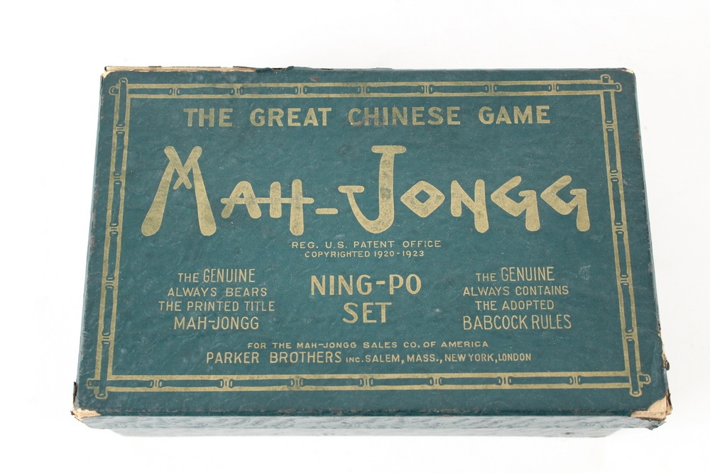 Copyright | Vintage Parker Brothers Mah-Jongg Ning Po Set (1923 ...